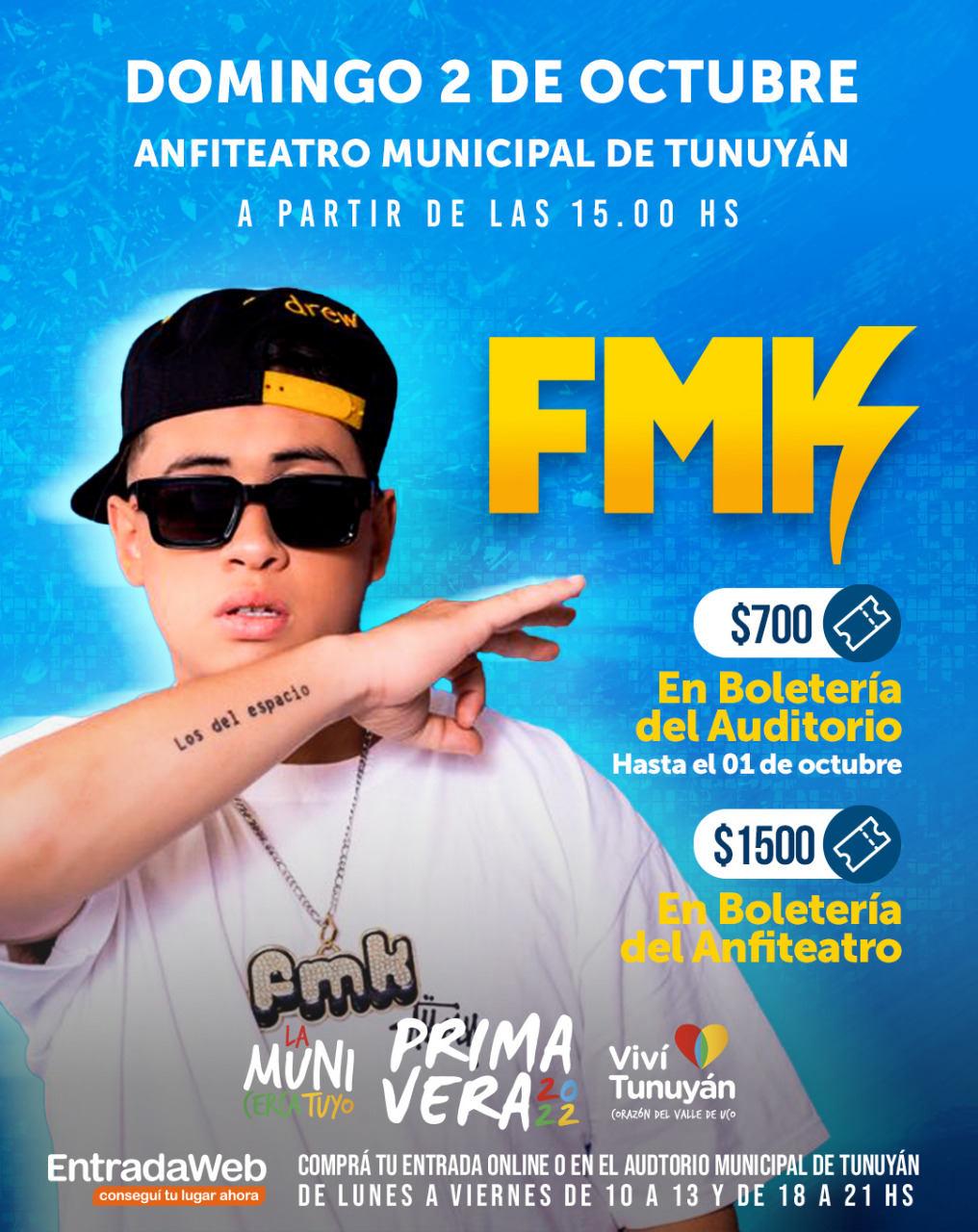 Llego el Gran Día" Hoy en Tunuyán FMK" - Infouco