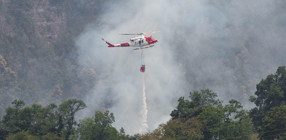 Mundo: El fuego arrasa en la isla de Tenerife en España - Infouco